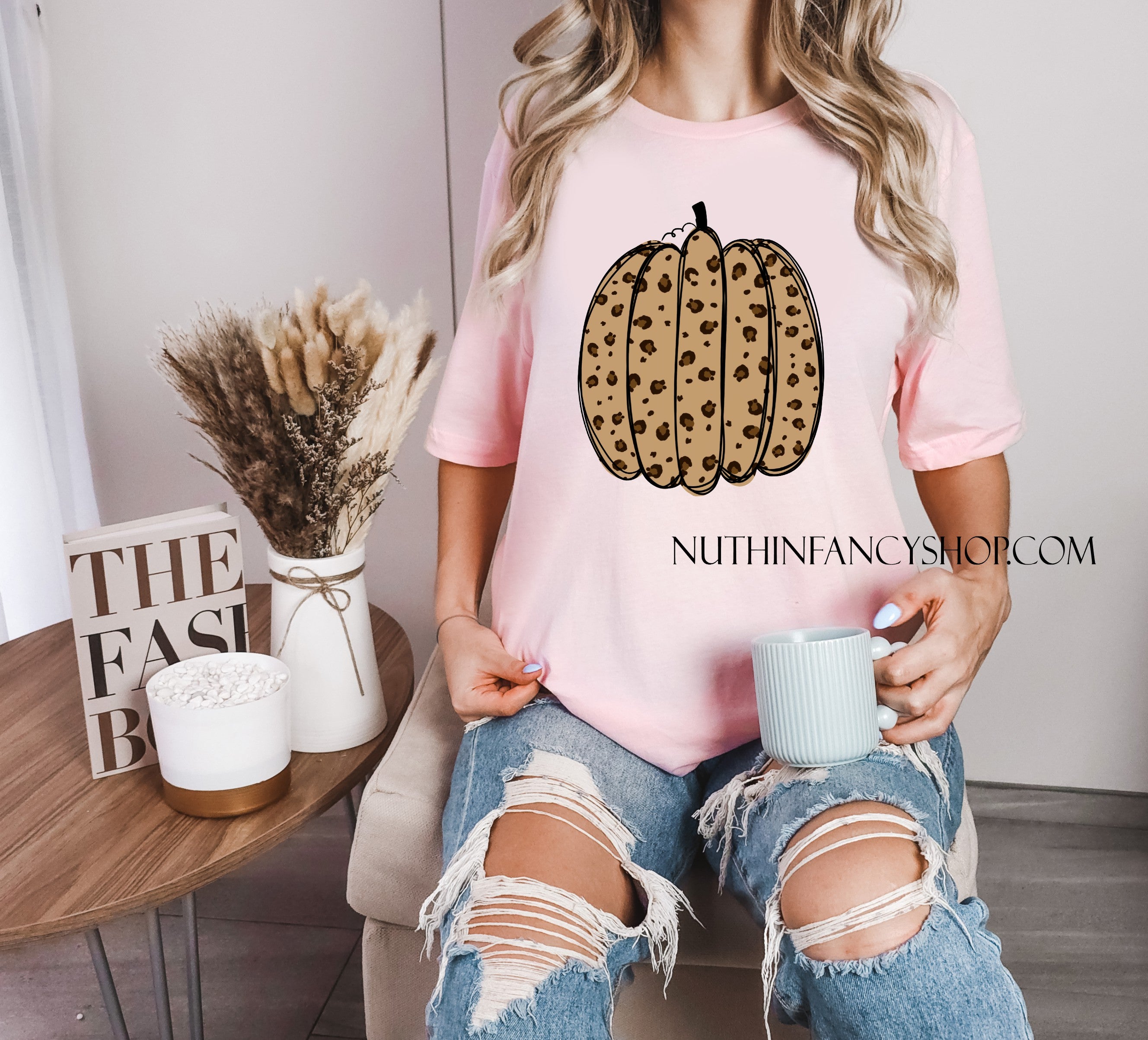 Spotted Pumpkin Tee – Nuthin' Fancy