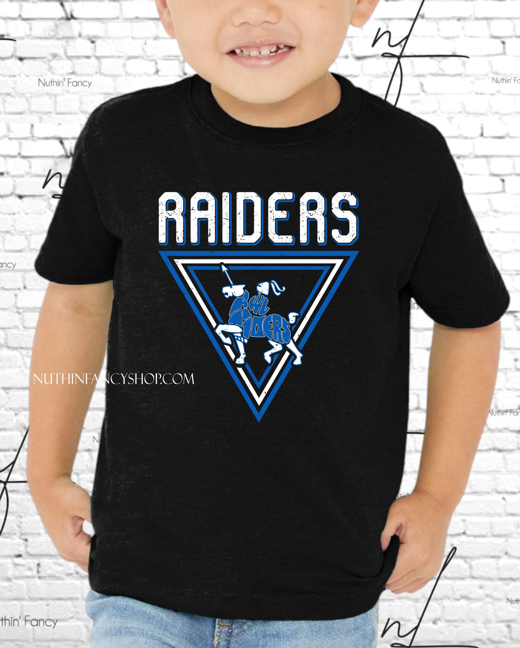 Raiders Vintage Triangle Man on the Horse – Nuthin' Fancy