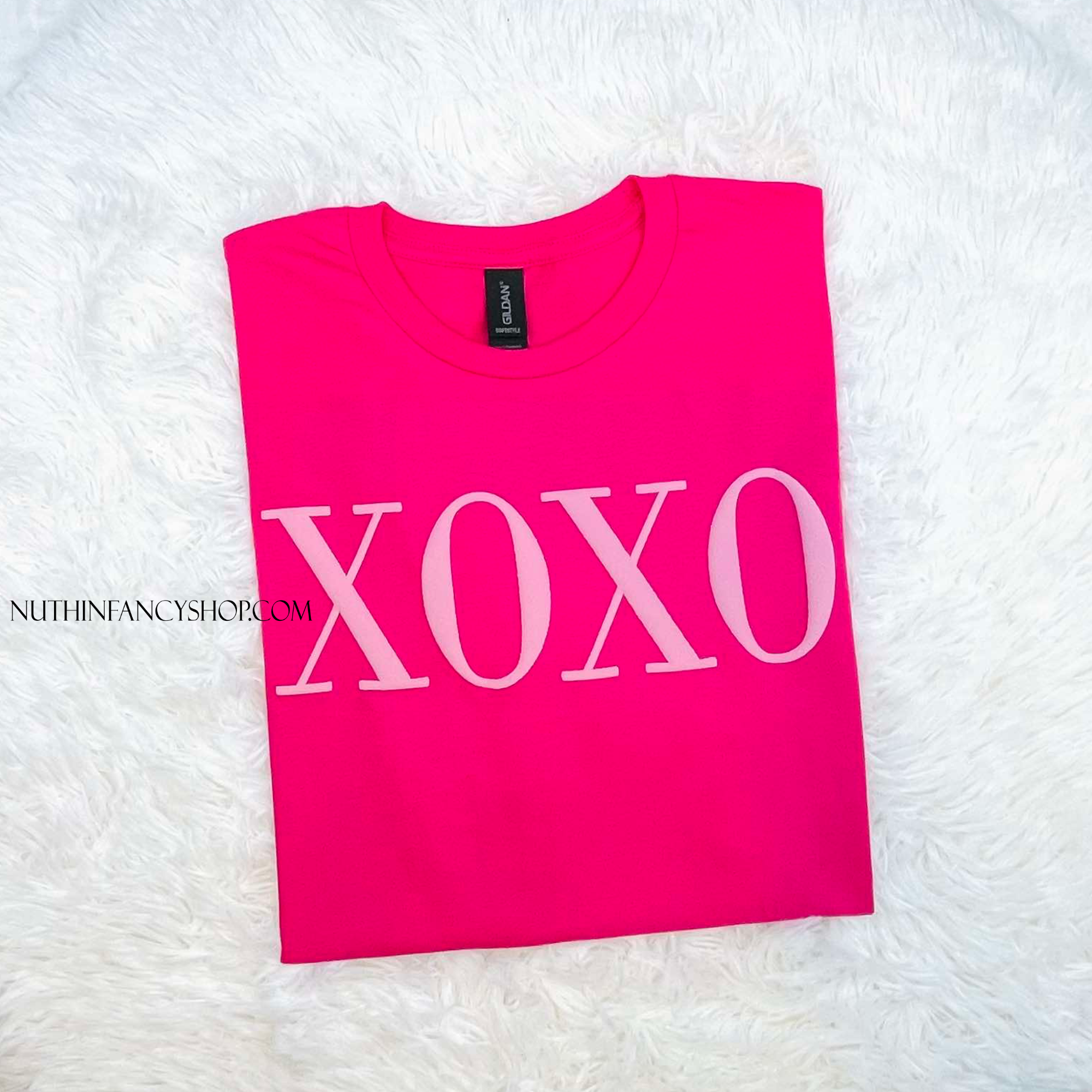 XOXO Puff, Hot Pink – Nuthin' Fancy